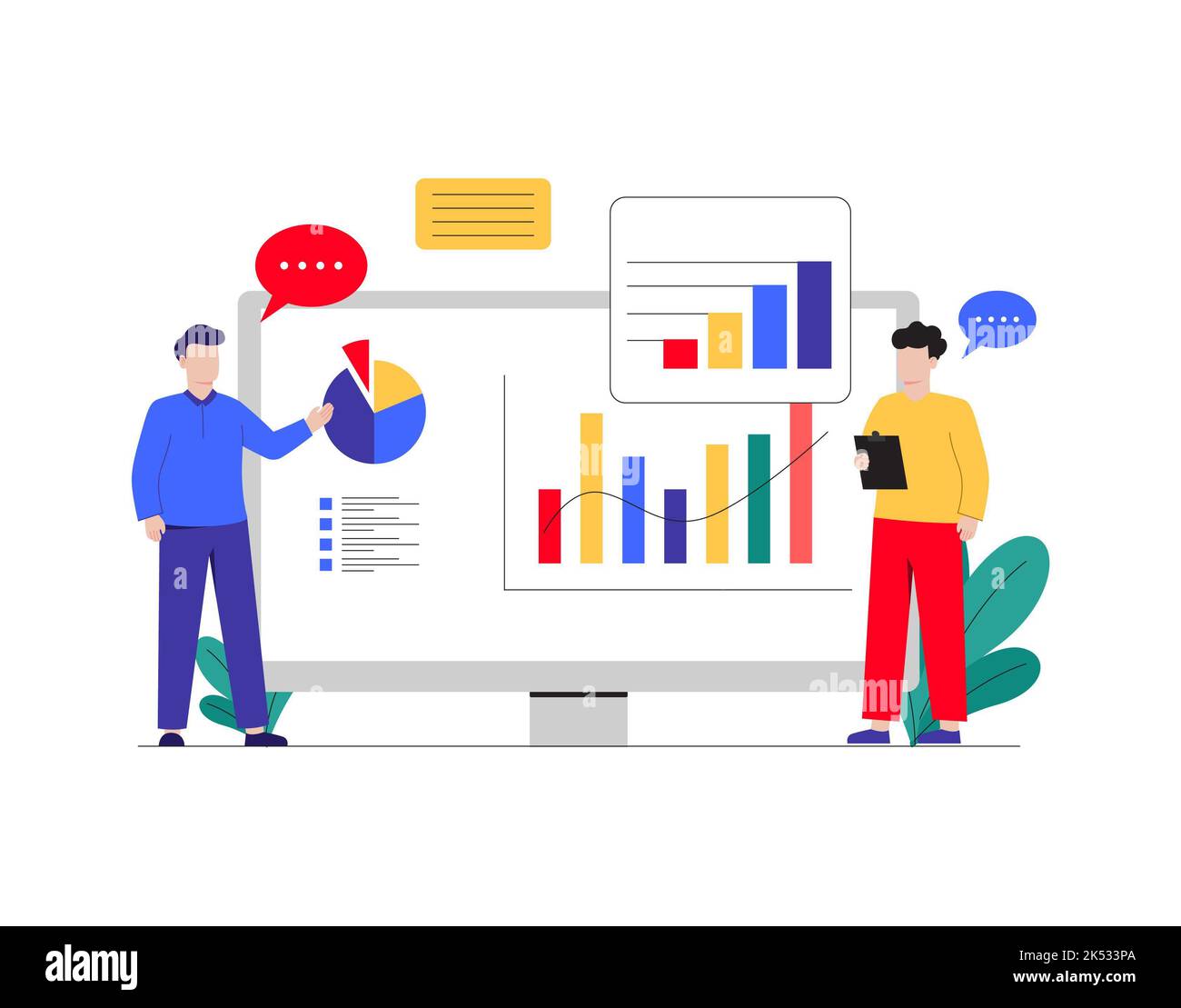 A strategy analysis presentation background Stock Photo - Alamy