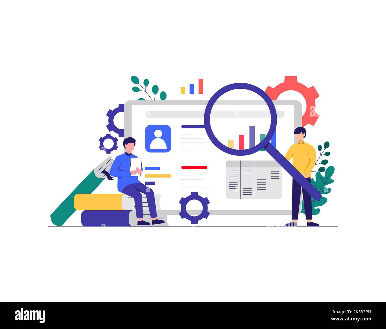 A strategy analysis presentation background Stock Photo - Alamy