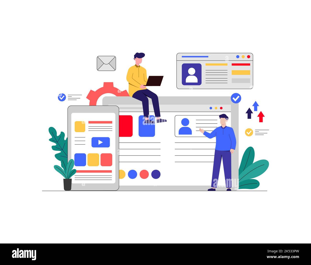 A strategy analysis presentation background Stock Photo - Alamy
