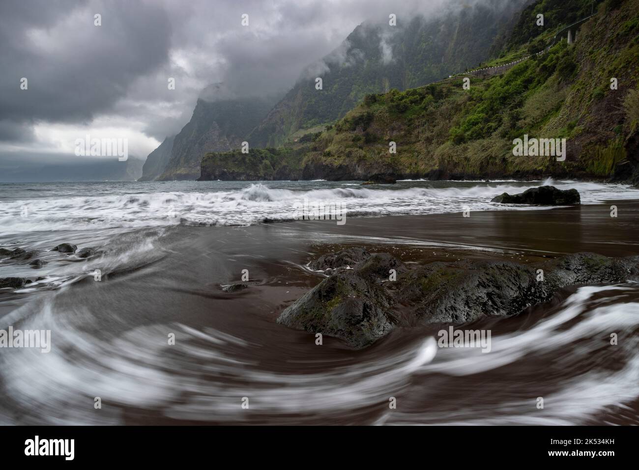 Portugal, Madeira Island, Seixal Beach Stock Photo - Alamy