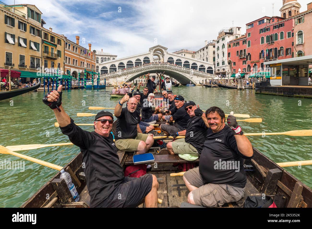 Italy, Venice, listed as World Heritage by UNESCO, La Vogalonga is a 32 ...