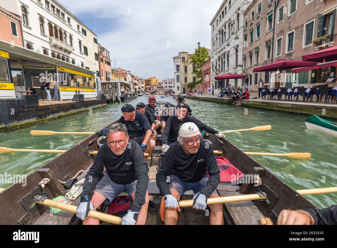 Italy, Venice, listed as World Heritage by UNESCO, Cannaregio Canal, La ...