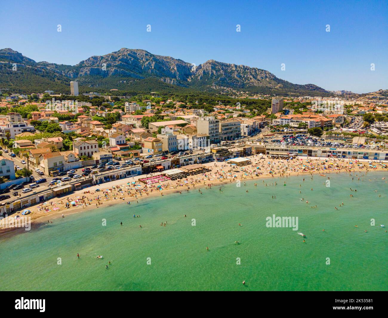 Plage de la pointe rouge hi-res stock photography and images - Alamy