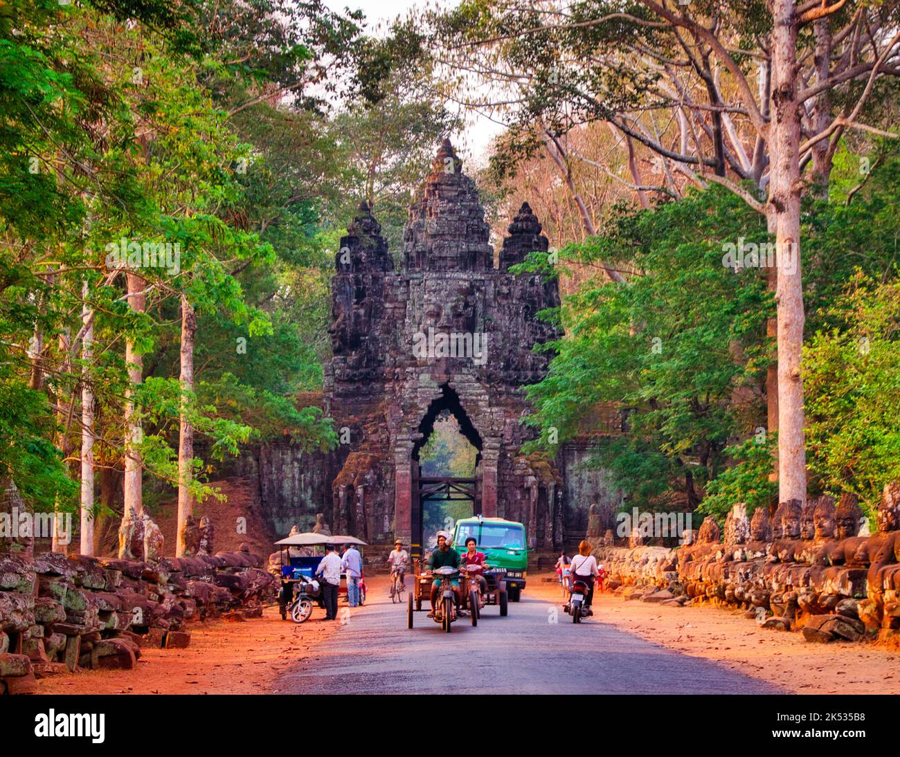 Cambodia, Siem Reap province, Angkor temples, listed as World Heritage ...
