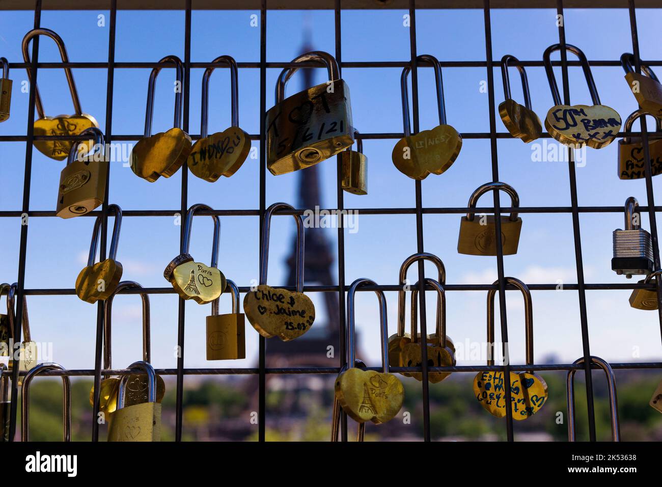 France, Paris, area listed as World Heritage by UNESCO, gate with ...