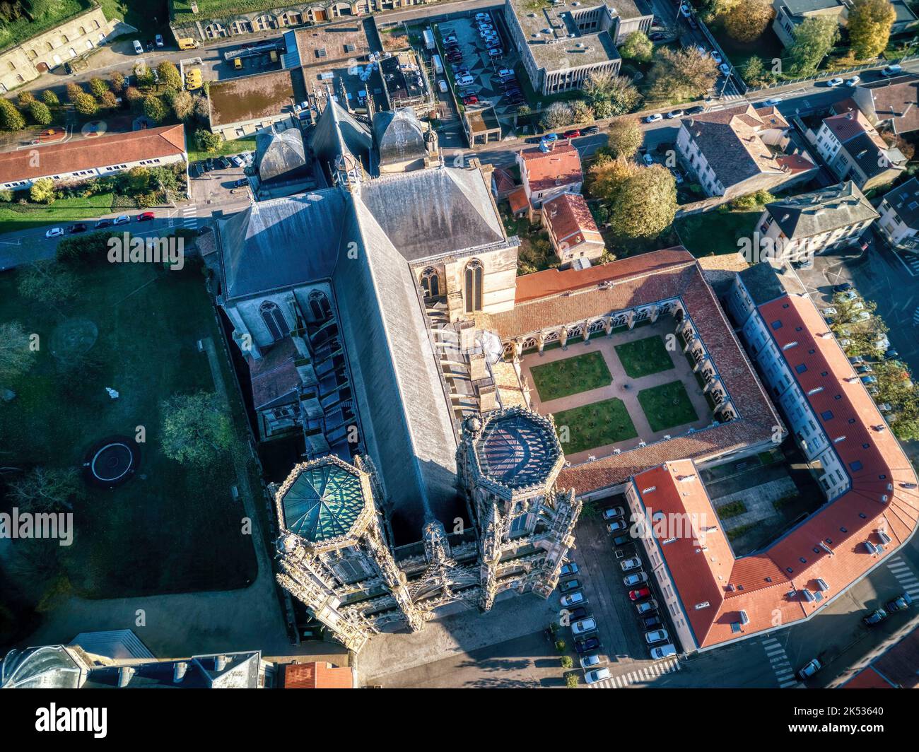 Aerial toul lorraine france hi-res stock photography and images - Alamy