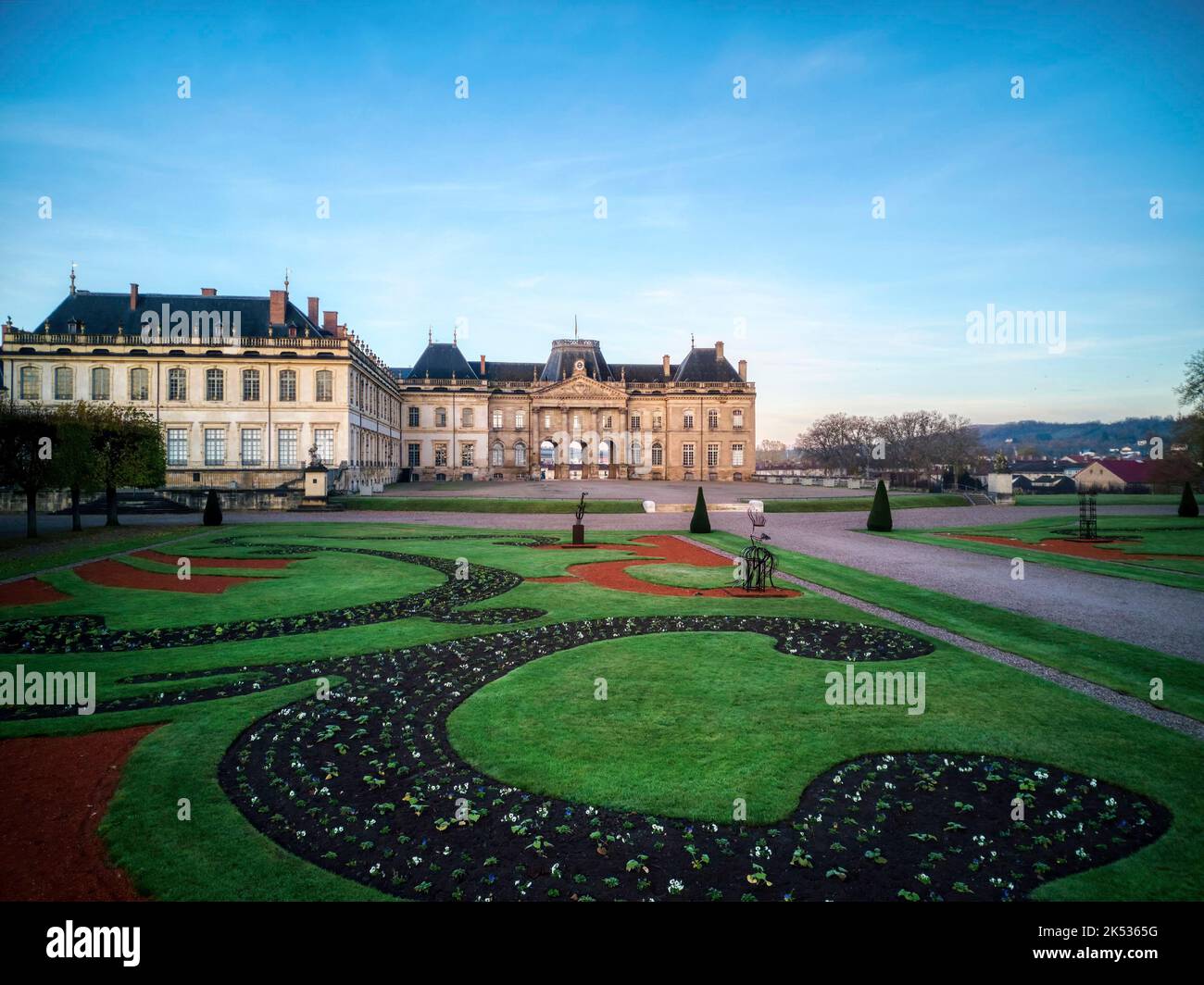 France, Meurthe et Moselle, Luneville, Château de Luneville and its ...