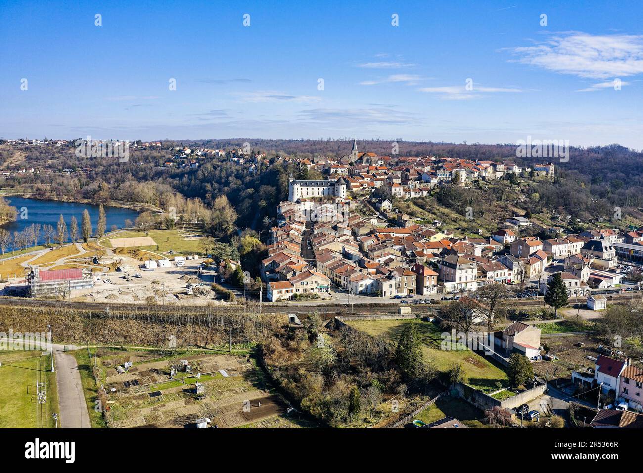 The castle of corbin hi-res stock photography and images - Alamy
