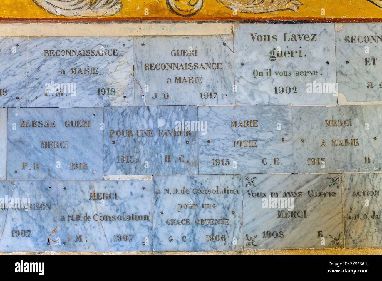 France, Cantal, Thiezac, Notre-Dame de Consolation chapel, Regional ...