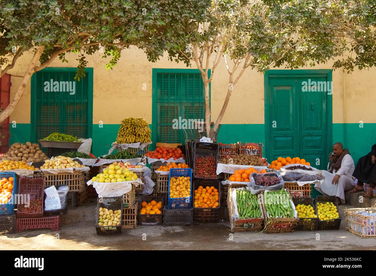 Egypt, Upper Egypt, Nile Valley, Kom Ombo, market Stock Photo - Alamy