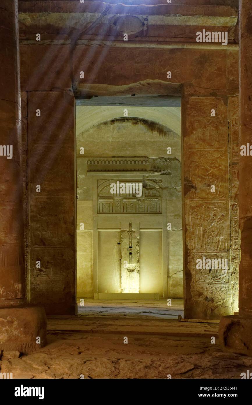 Seti 1 tomb door hi-res stock photography and images - Alamy