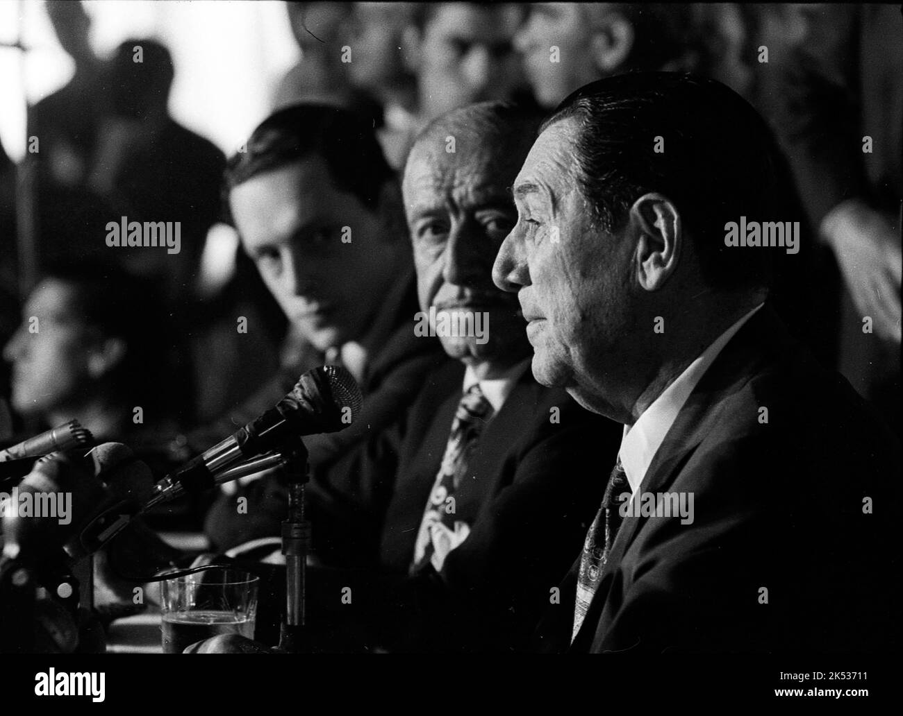 Juan Domingo Peron, Argentine politician, returns to Argentina after 18 ...