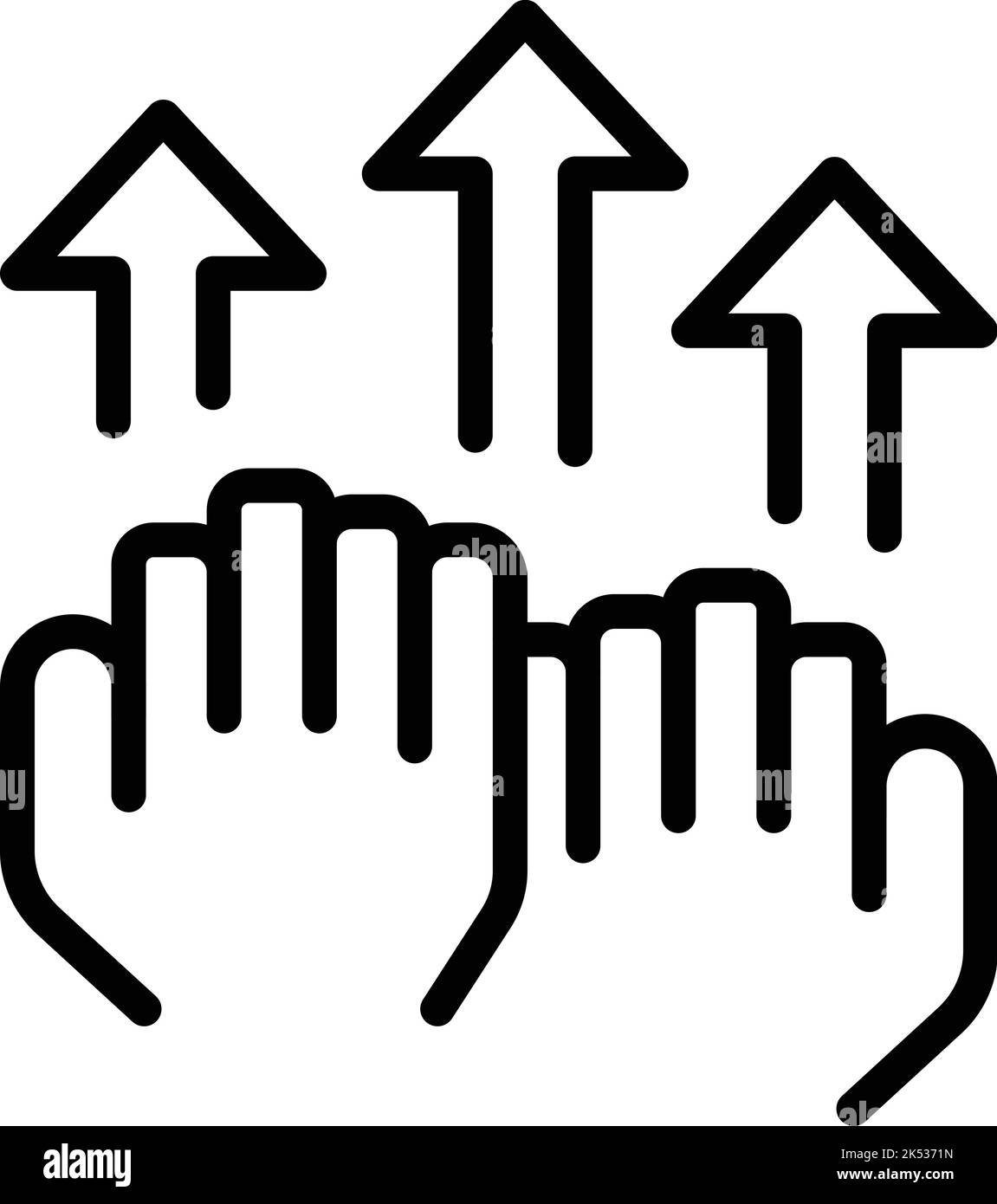 Self care icon outline vector. Hope courage. Career hope Stock Vector ...