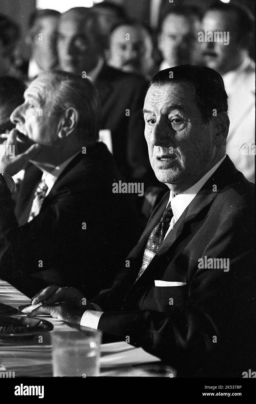 Juan Domingo Peron, Argentine politicial, returns to Argentina after 18 ...