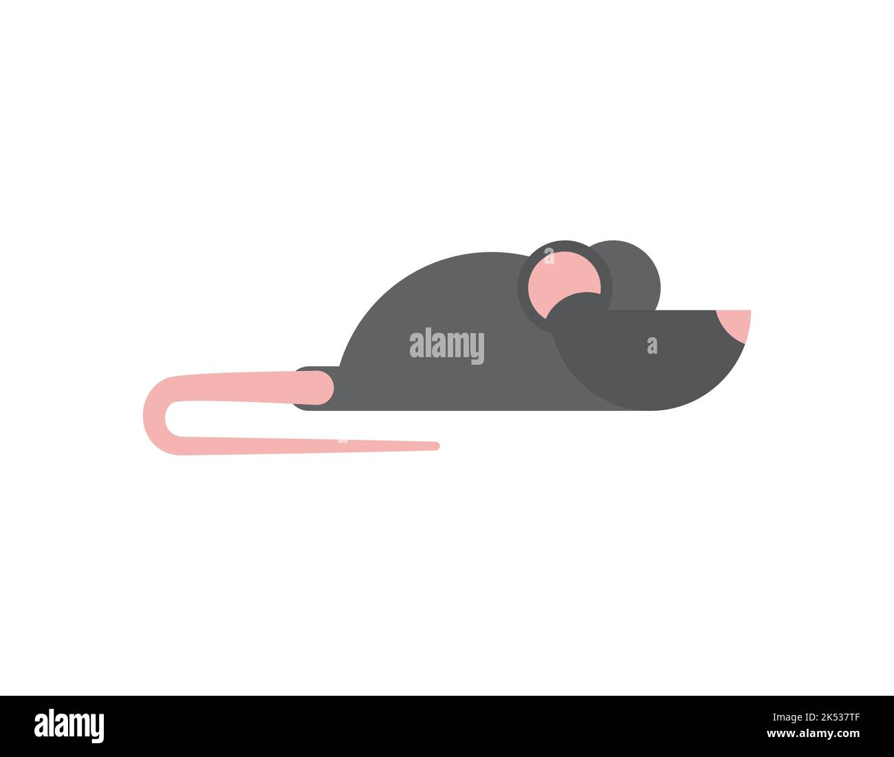 Mouse rodent isolated. Rat Vector illustration Stock Vector Image & Art ...