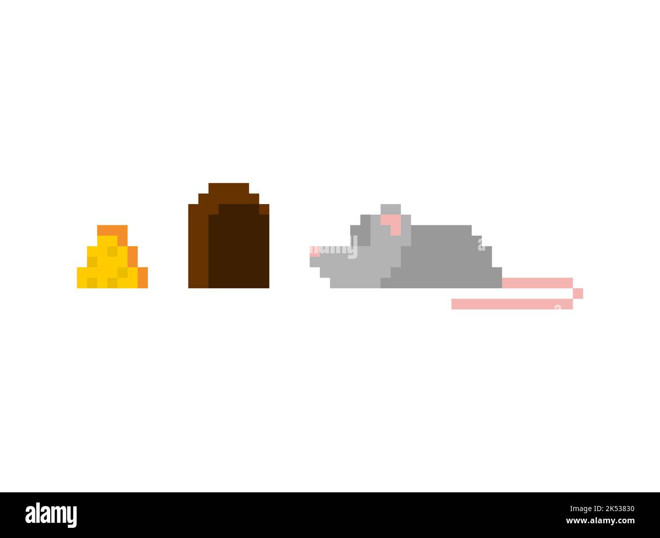 Mouse burrow Stock Vector Images - Alamy