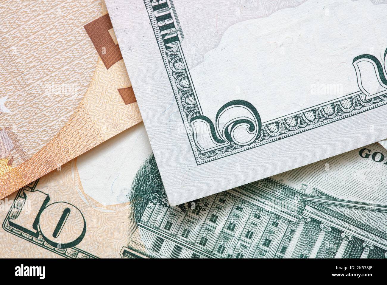 International currencies background. Money from different countries ...