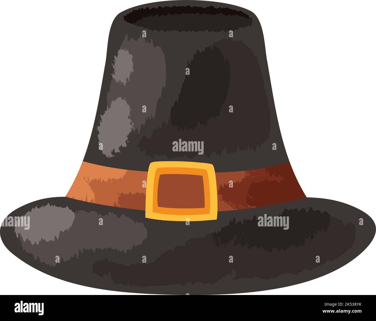 pilgrim hat thanksgiving accessory icon Stock Vector Image & Art - Alamy