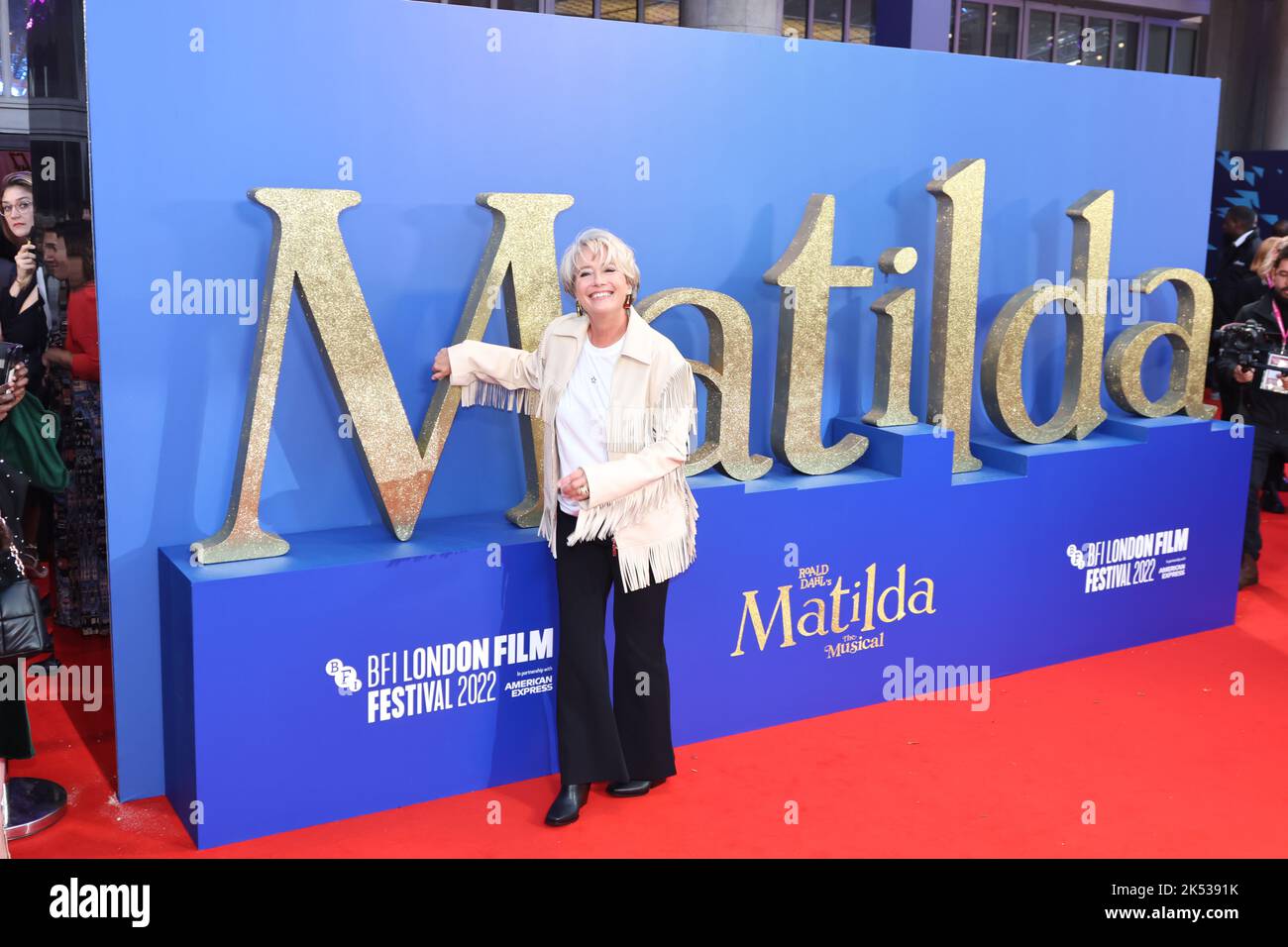Emma Thompson, Cast and filmmakers attend the World Premiere of Roald ...