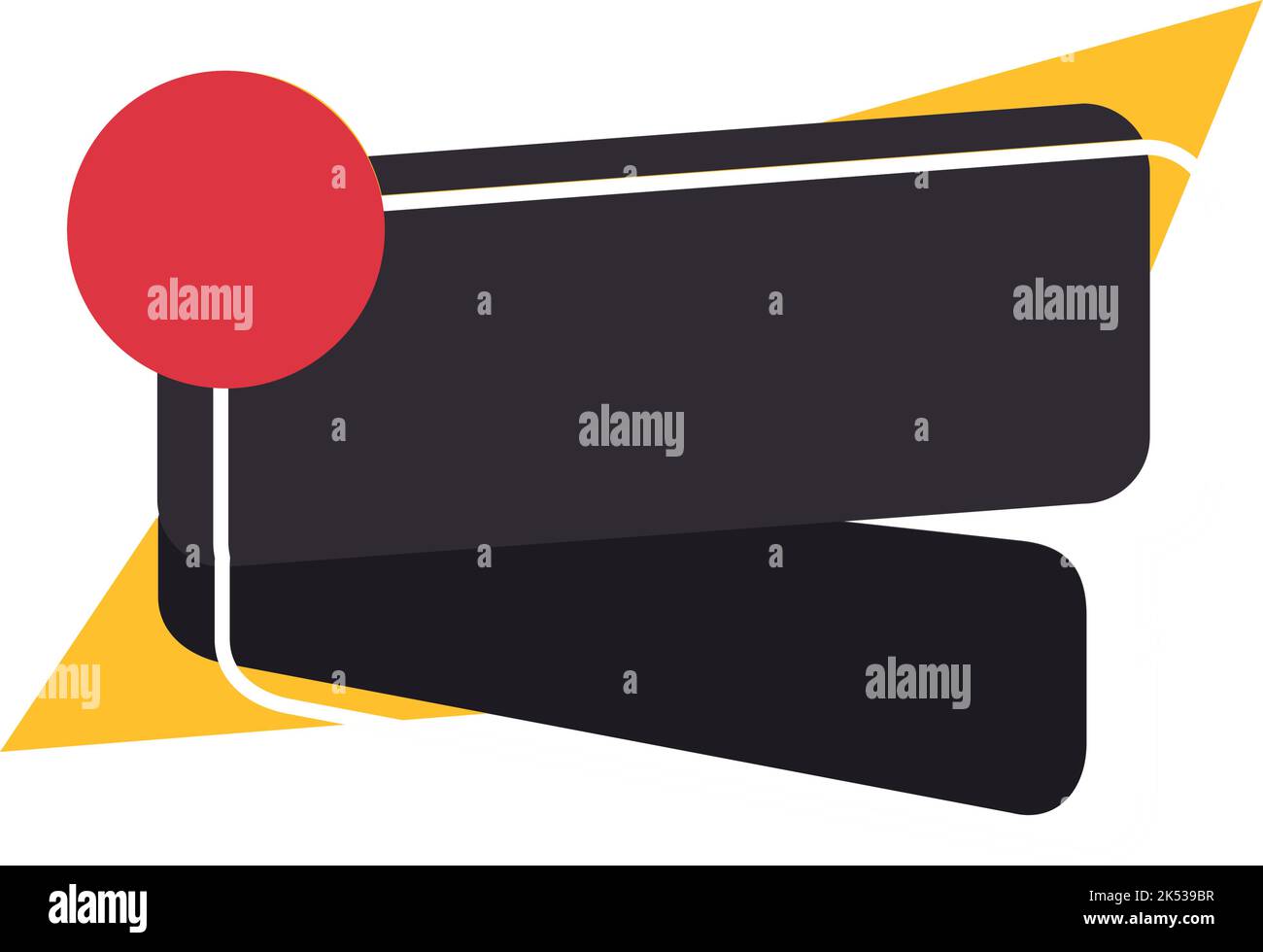 black and yellow promotional label icon Stock Vector Image & Art - Alamy