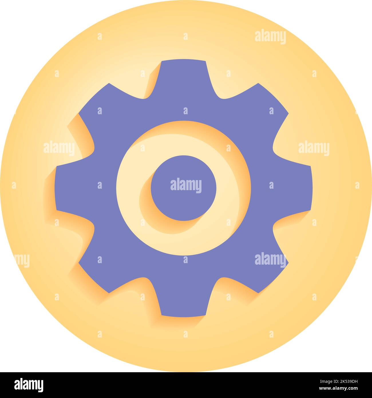 gear cog setting machine icon Stock Vector Image & Art - Alamy
