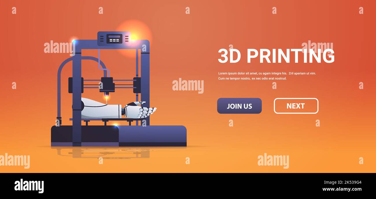 robotic hand model prints on 3d printer medical printing of robot parts ...