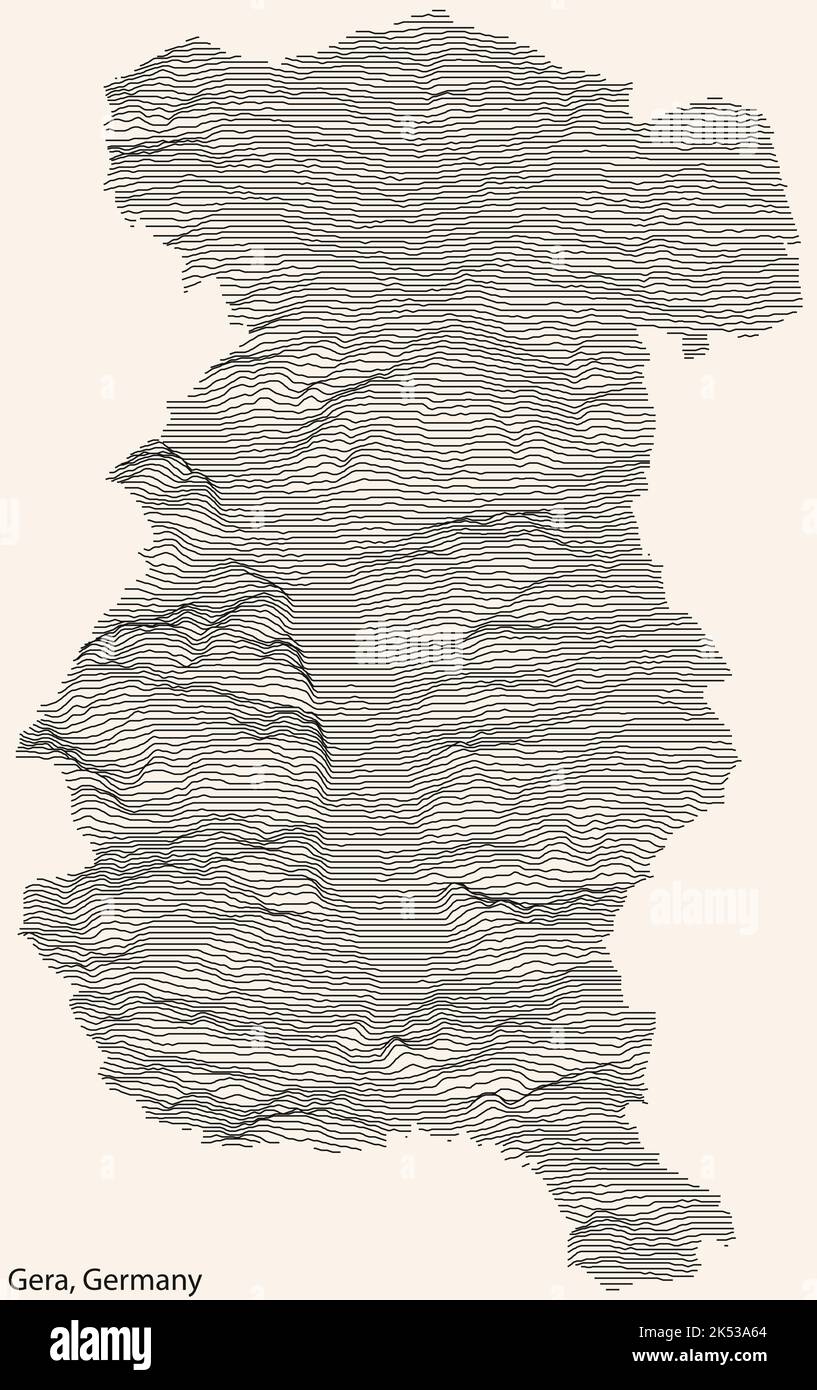 Berlin topographic map Stock Vector Images - Alamy