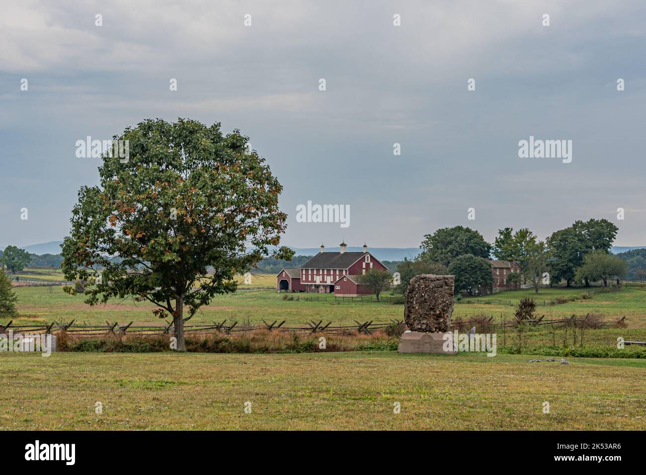 Early Fall Morning at the Codori Farm, Gettysburg National Military ...