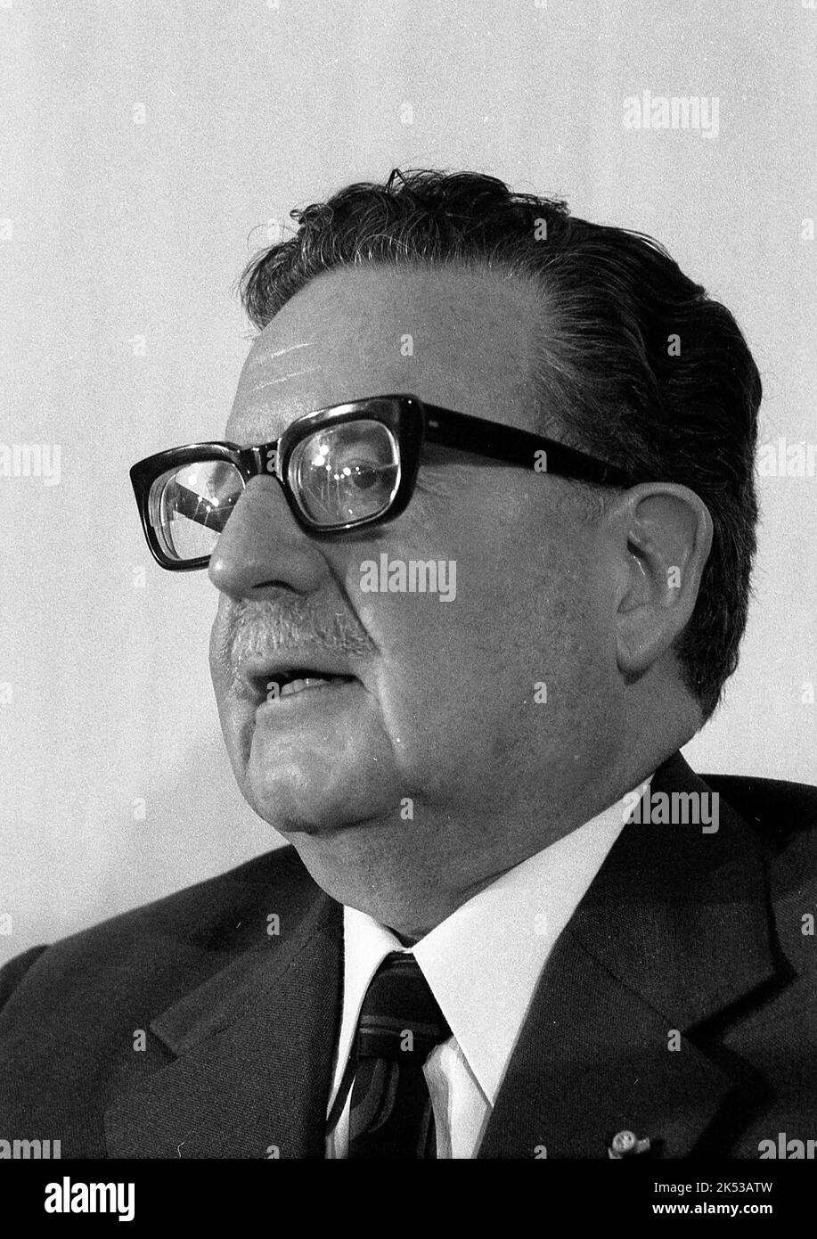 President salvador allende Black and White Stock Photos & Images - Alamy