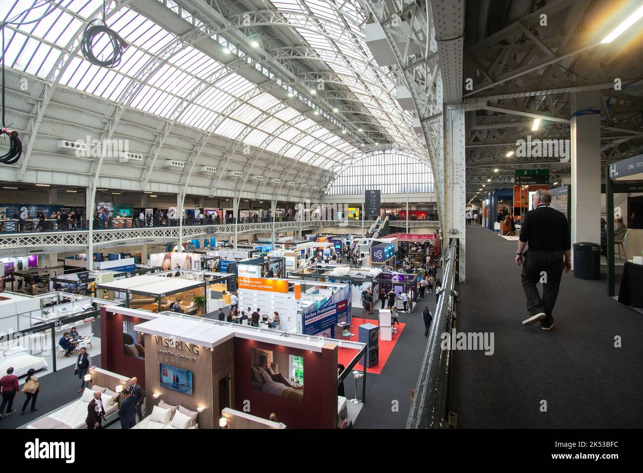 London, UK. 5th Oct, 2022. Independent Hotel Show at Olympia, National ...