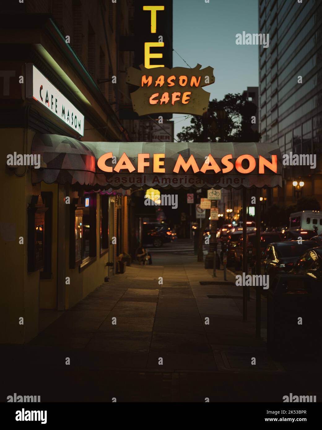 Vintage san francisco diner hi-res stock photography and images - Alamy