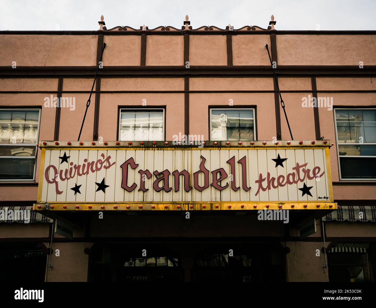 Crandell Theatre vintage sign, Chatham, New York Stock Photo - Alamy