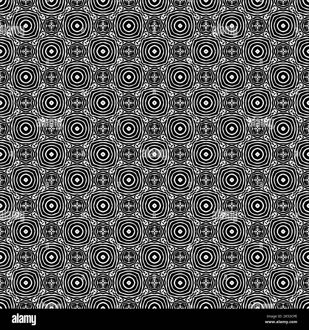 Black and white seamless abstract pattern. Background and backdrop ...