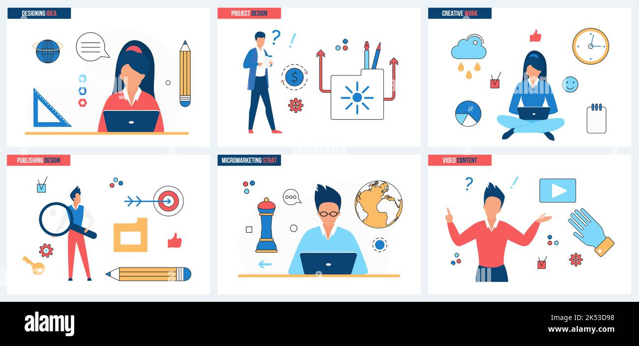 Cartoon process hi-res stock photography and images - Alamy