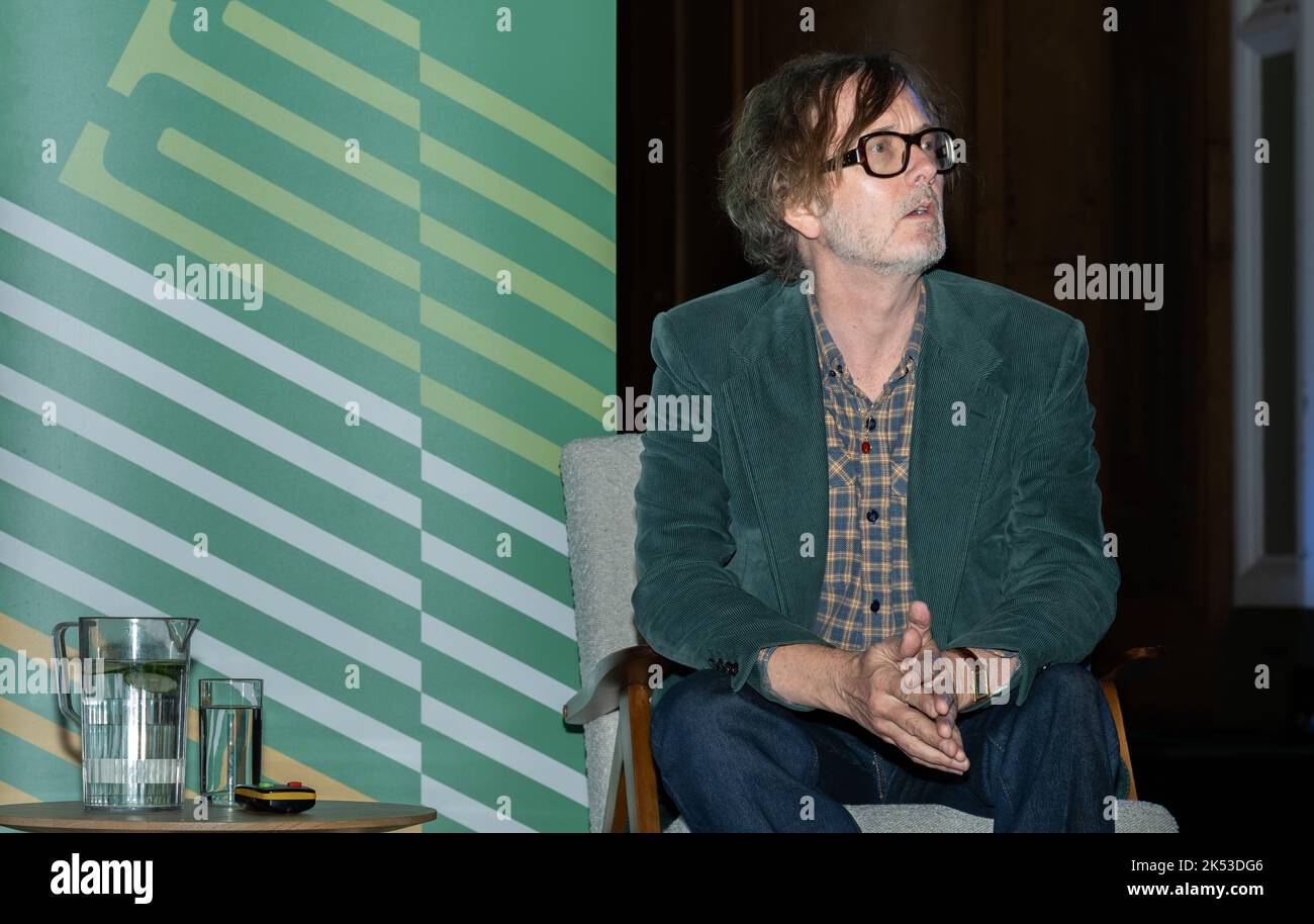 Singer, musician and radio presenter Jarvis Cocker at Edinburgh ...