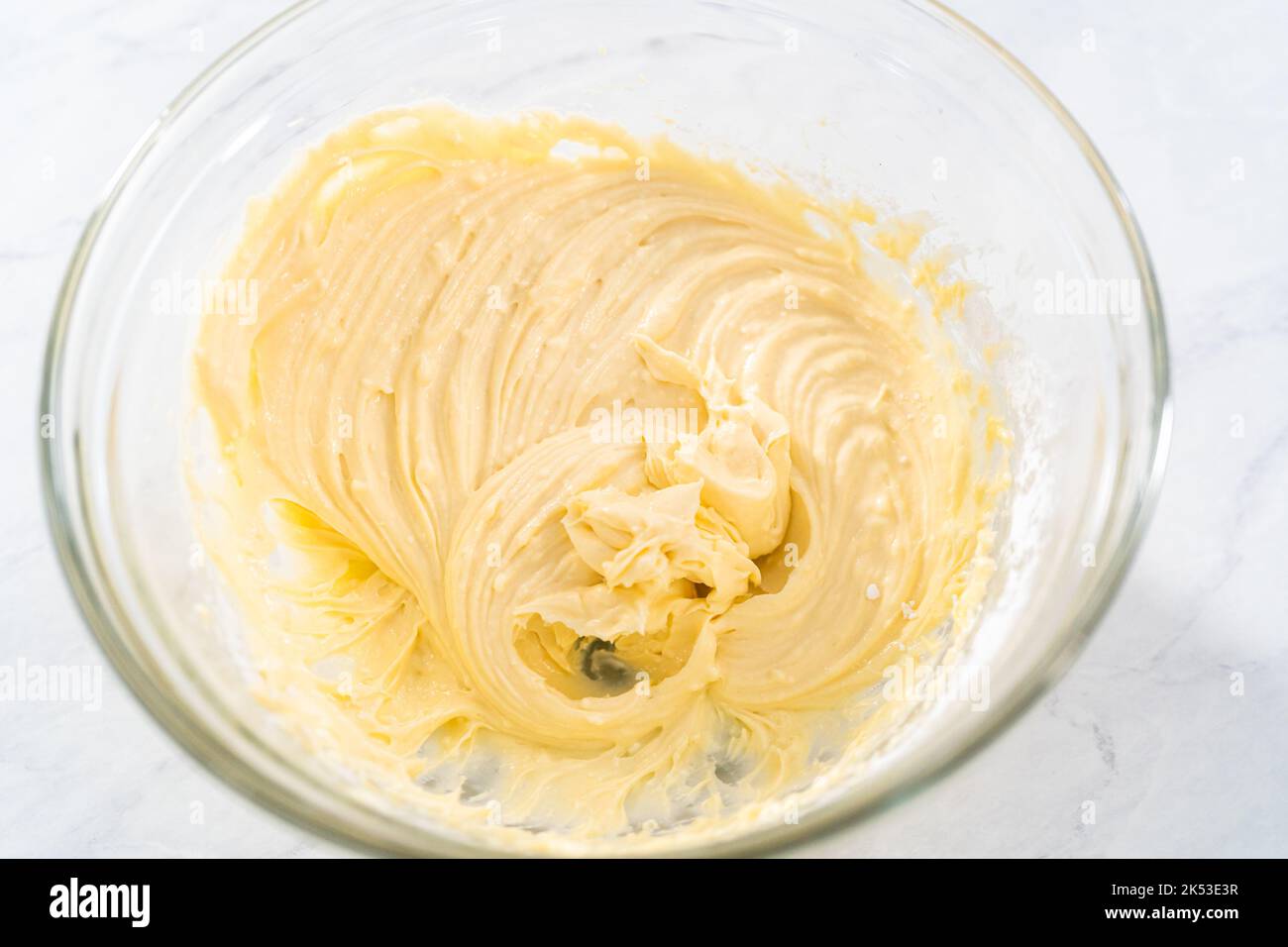 Cream Cheese Filling Stock Photo - Alamy