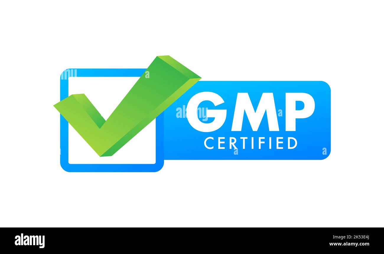 GMP - Good Manufacturing Practice certified round stamp, label. Vector ... GMP - Good Manufacturing Practice certified round stamp, label. Vector ...