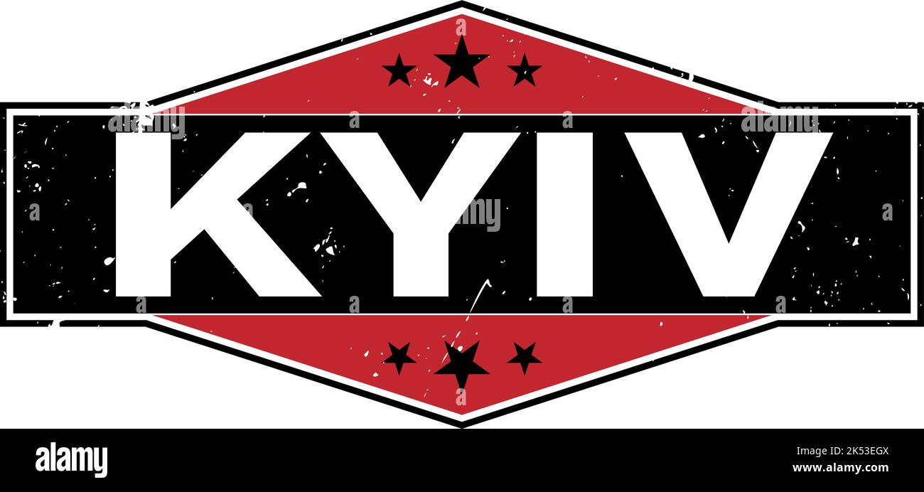 Kyiv ukraine logo vector design template t-shirt design Stock Vector ...