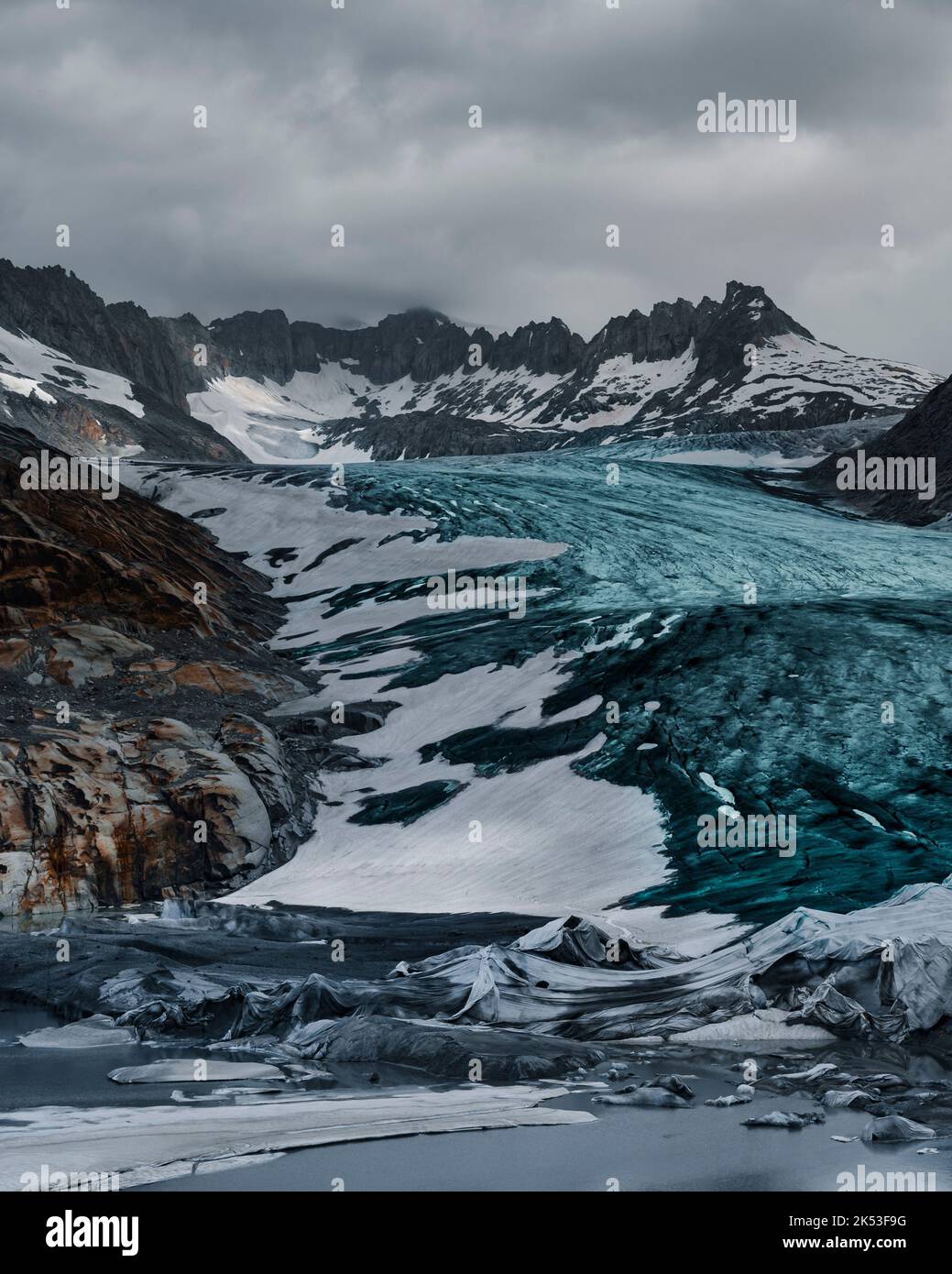 Partly covered hi-res stock photography and images - Alamy