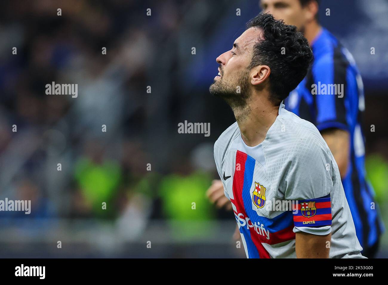 Sergio busquets reacts hi-res stock photography and images - Alamy