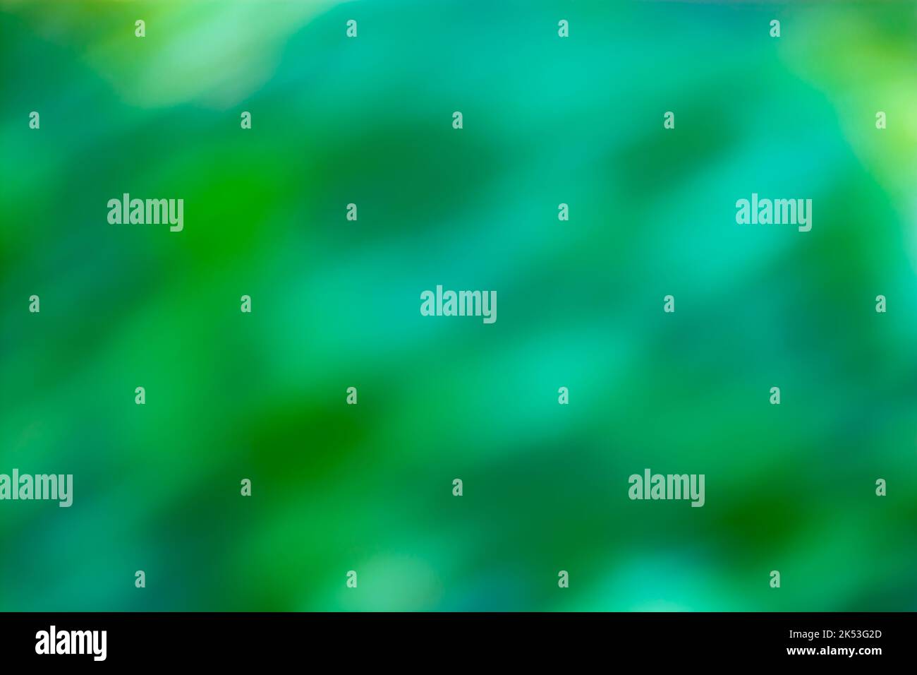 Abstract spotted green background with blur and gradient. Backdrop ...