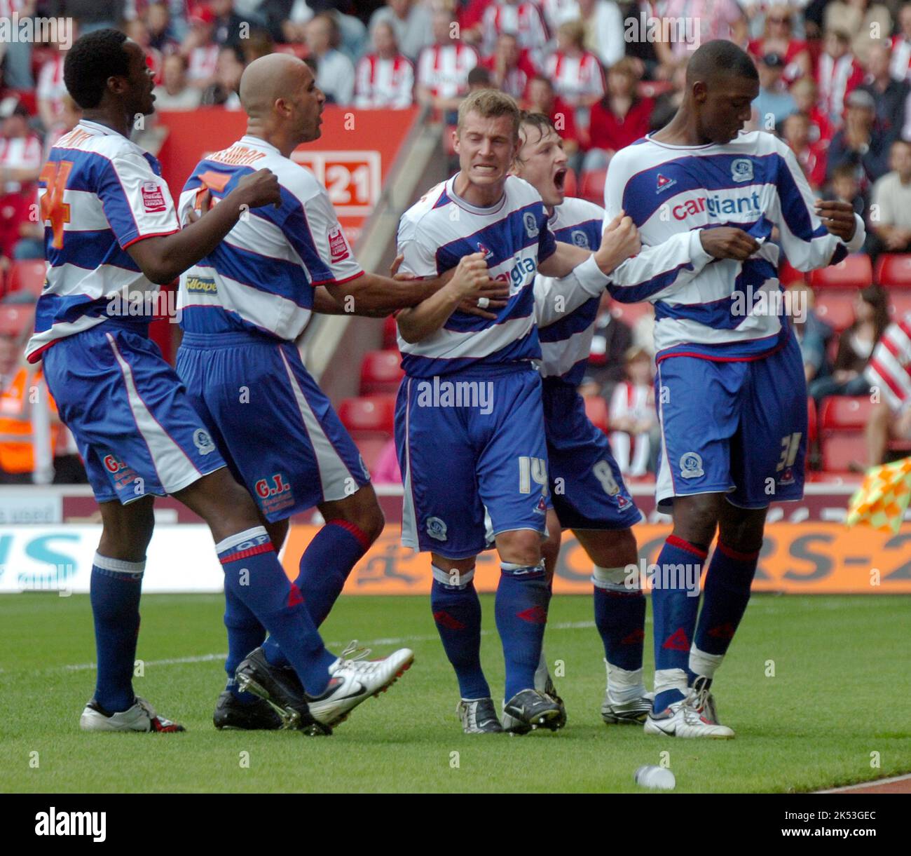 SOUTHAMPTON V QPR RAY JONES CELEBRATES THE WINNER PIC MIKE WALKER, 2006 ...