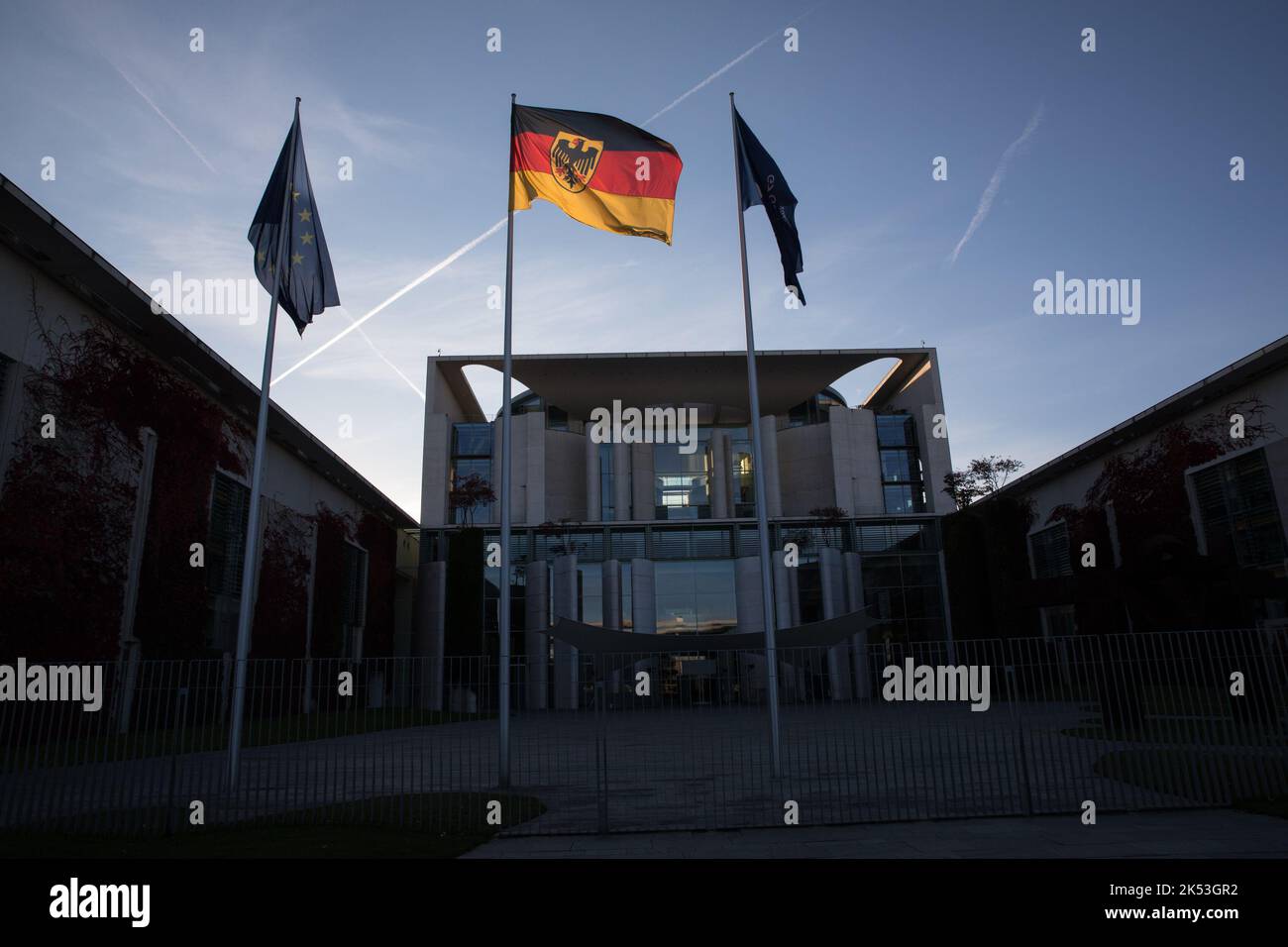 Berlin, Germany. 5th Oct, 2022. German Chancellery, Office of the ...