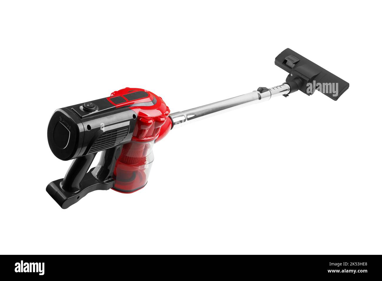 Handheld vacuum cleaner isolated on white background Stock Photo - Alamy