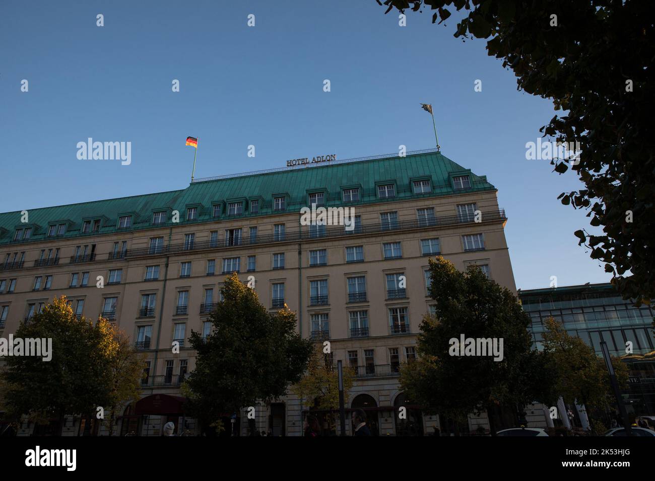 Berlin, Germany. 5th Oct, 2022. Hotel Adlon Kempinski Berlin, luxury ...