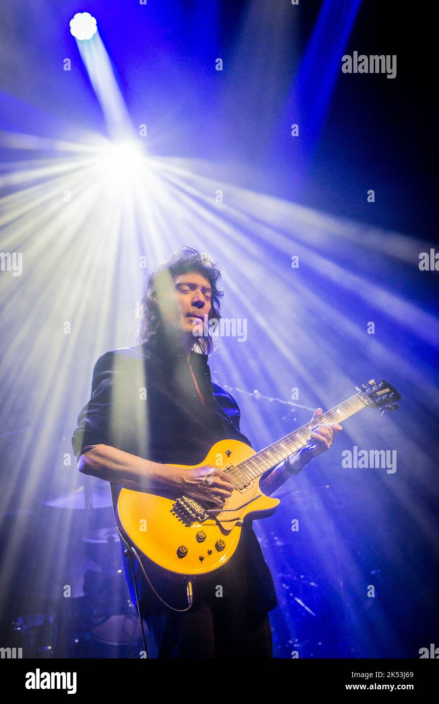 Steve Hackett on guitar Stock Photo - Alamy