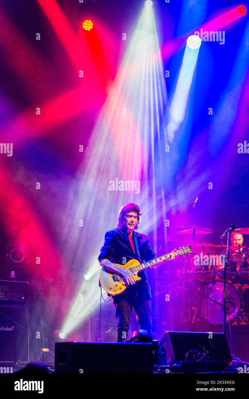 Steve Hackett on guitar Stock Photo - Alamy