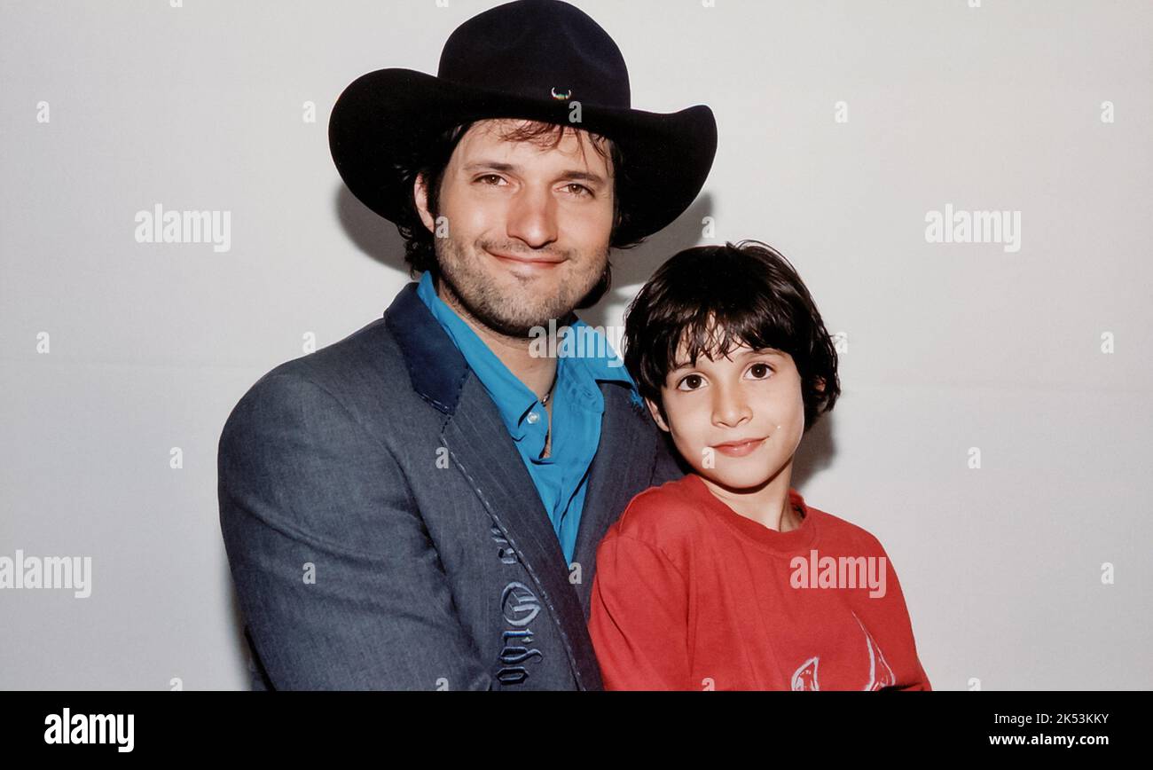 Retro celebrity portraits - Robert Rodriguez, Racer Rodriguez, circa ...