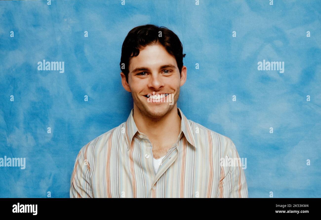 Retro celebrity portraits - James Marsden, circa 2005. For Editorial ...