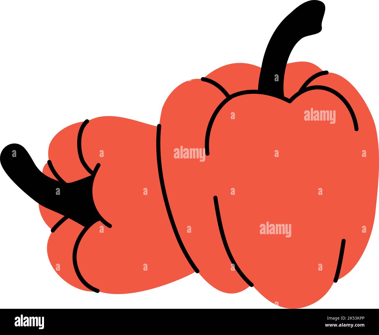 Red bell peppers. Vegetarian healthy food. Farm products. Whole and ...